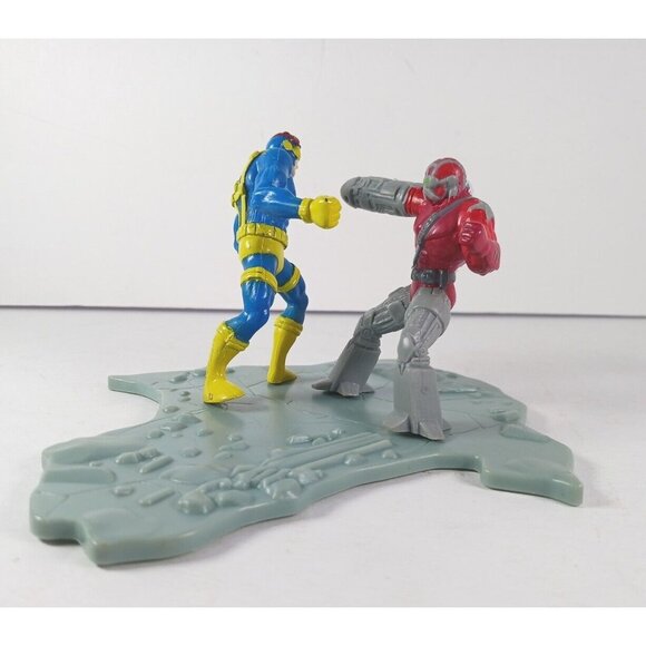 Marvel | Toys | 995 Cyclops Vs Commando Xmen Action Figures Marvel ...